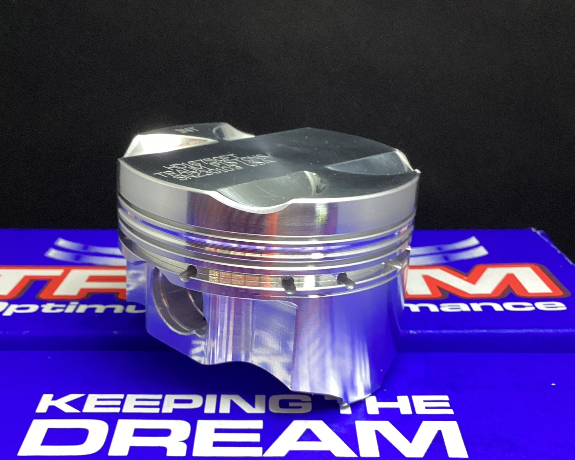 HONDA D16 Single Cam STD Turbo Pistons – Traum Pistons